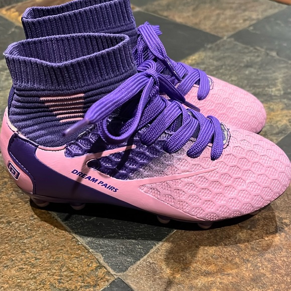Dream Paris | Shoes | Dream Pairs Soccer Sockscleats Purple Pink High ...